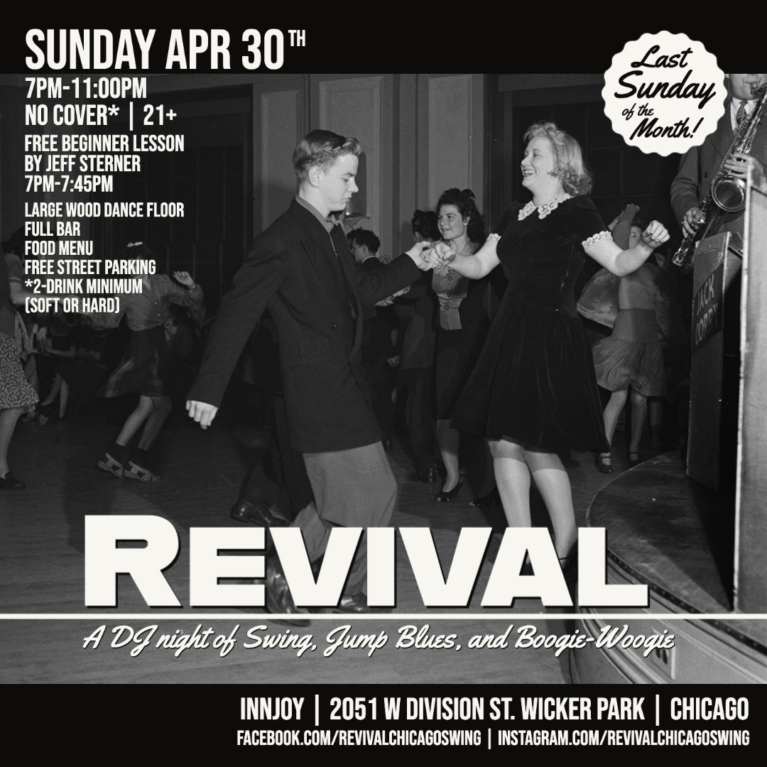 REVIVAL Chicago Swing April 2023 Swing Dance Event Details
